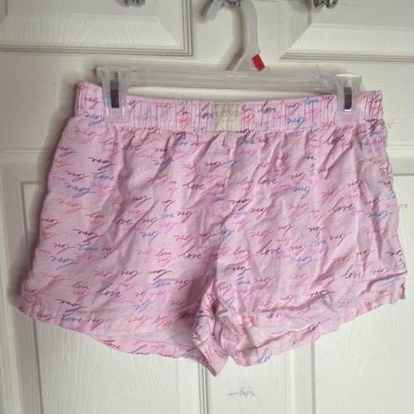 Love By Gap | Intimates & Sleepwear | Pink Pajama Shorts | Poshmark